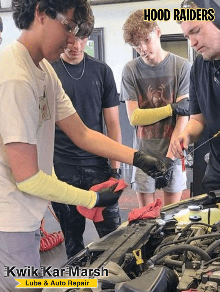 Car Class for Teens at Kwik Kar Marsh 5-21-23 Charlie's Group - Kwik ...